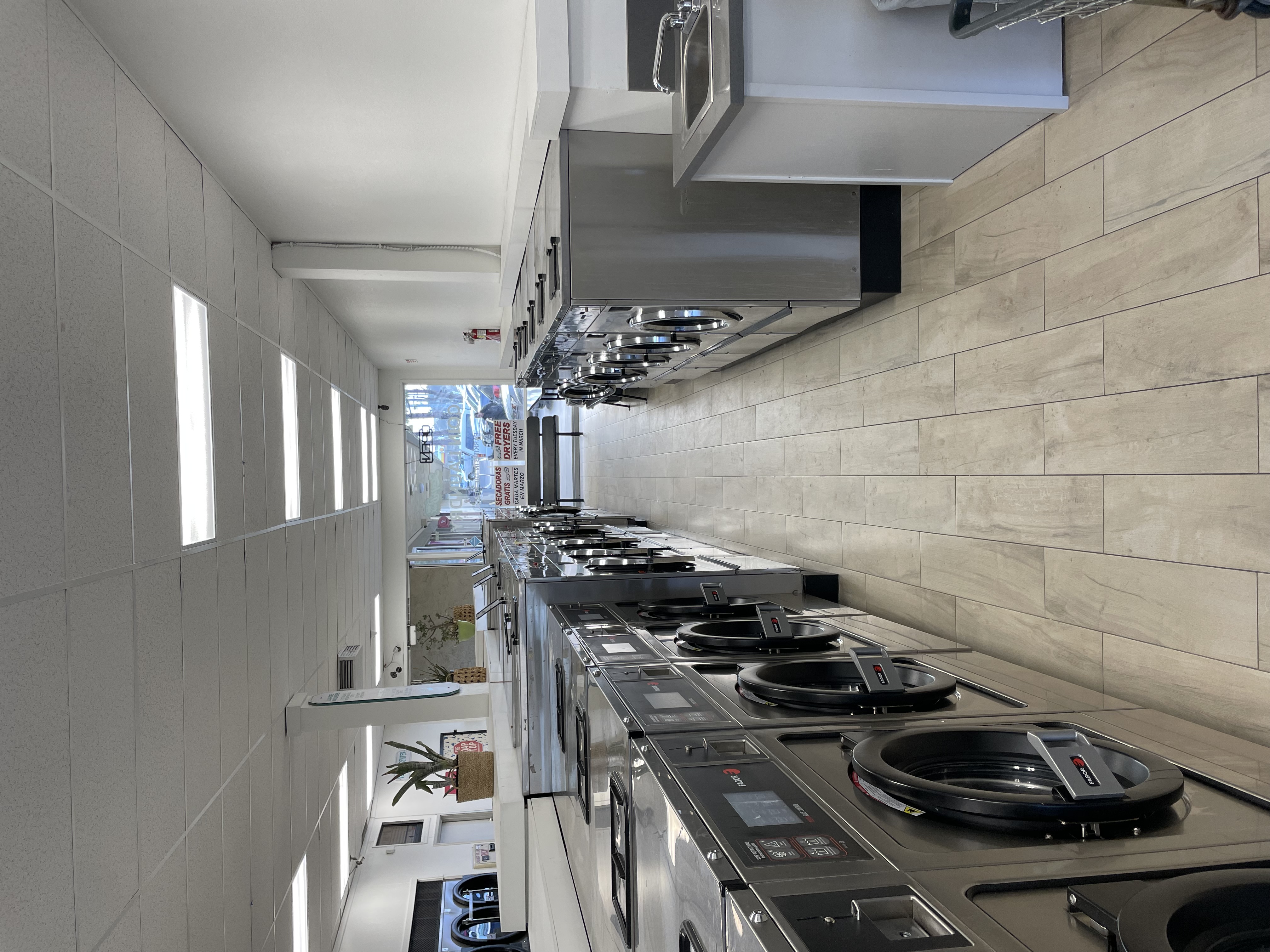 We offer a clean top of the line self service laundromat. Come in today ...